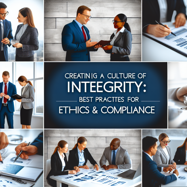 Creating a Culture of Integrity: Best Practices for Ethics & Compliance ...